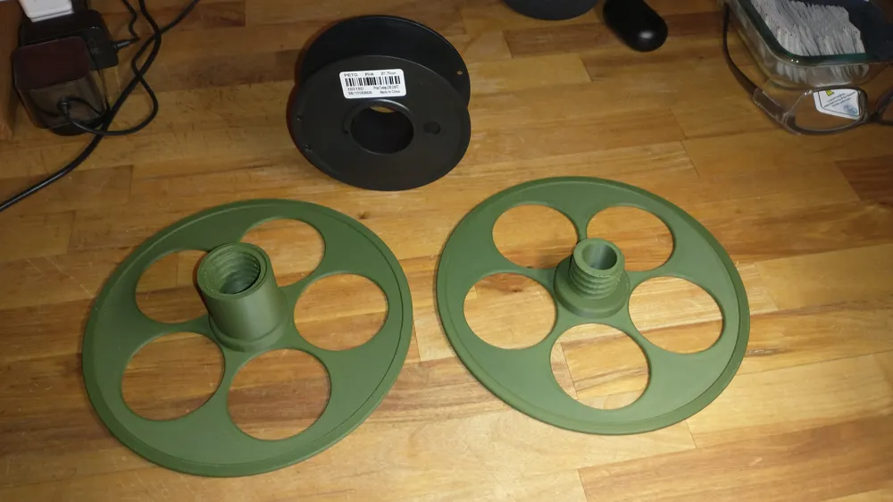 Bambu AMS adapter for Sunlu 250g spools by kyriosyesous - MakerWorld