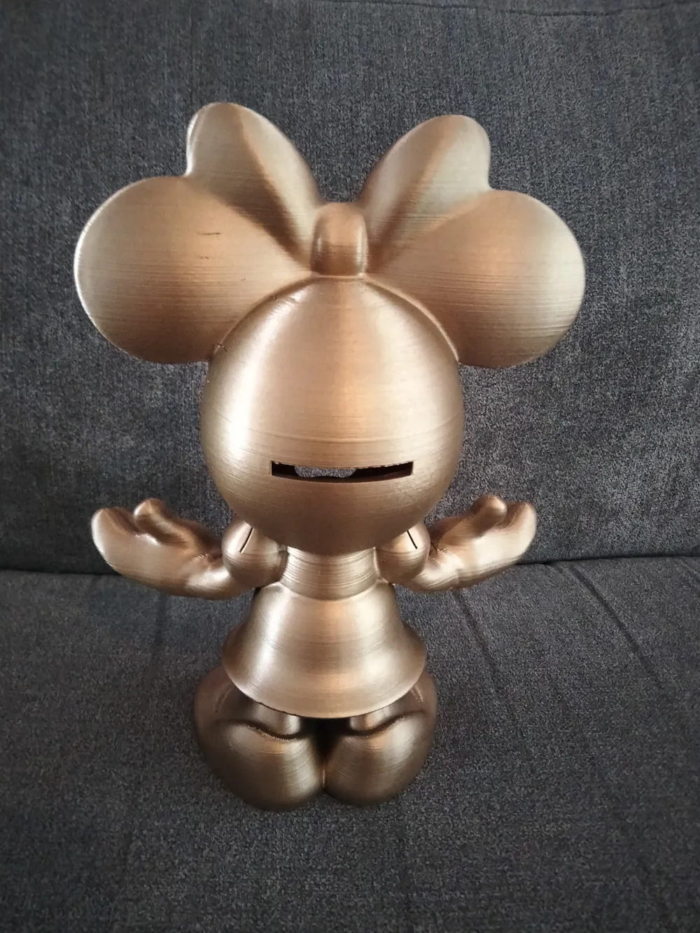 minnie mouse piggybank by Mitch&Kim MakerWorld: Download Free 3D Models