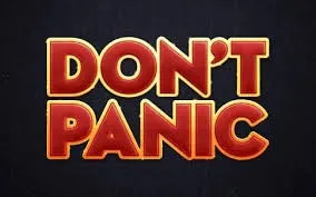 Don't Panic Wall Art - Free 3D Print Model - MakerWorld
