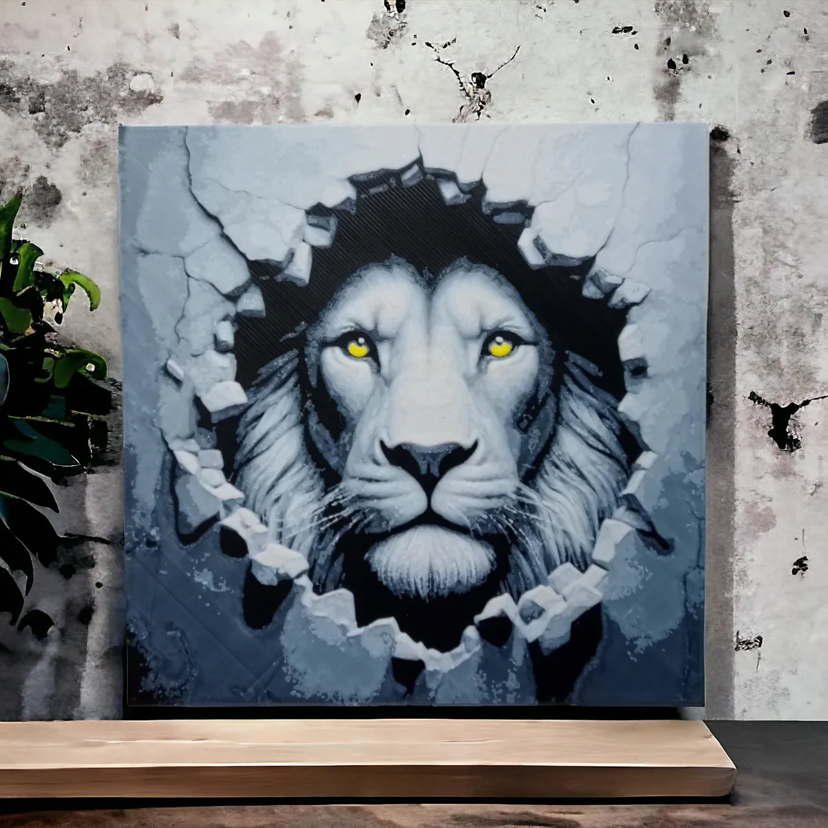 Lion Hueforge by Michele MM3D MakerWorld: Download Free 3D Models