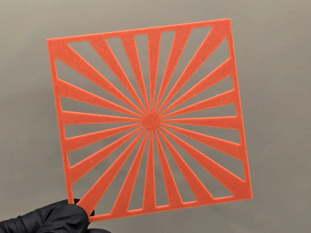 Sun Ray Template Stencil Pattern Craft - Free 3D Print Model - MakerWorld