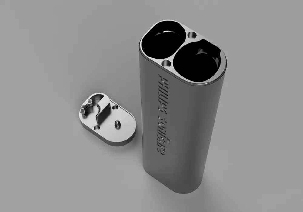 Philips Sonicare Case (remix) with single cap and magnet closure ...