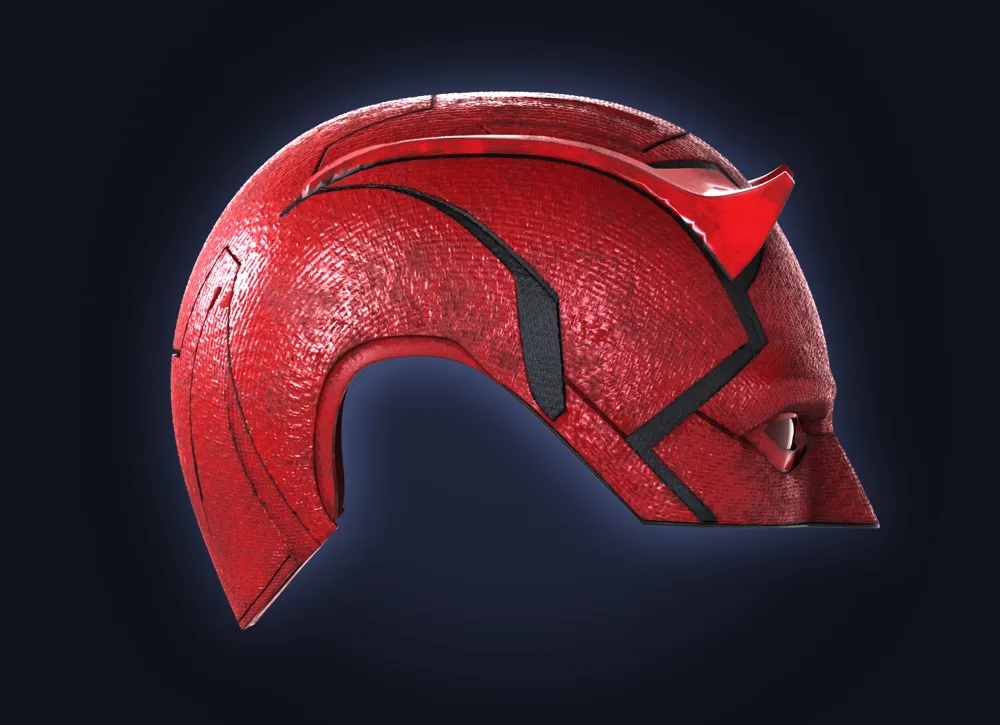 Daredevil Born Again cowl mask helmet Matt Murdock - Free 3D Print ...