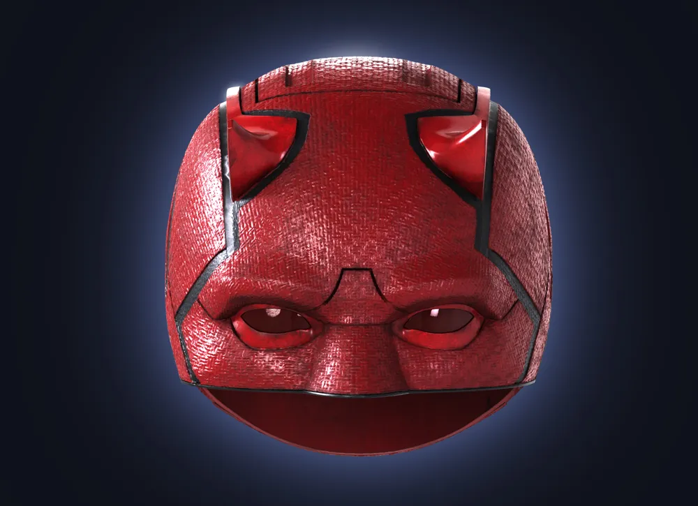 Daredevil Born Again cowl mask helmet Matt Murdock - Free 3D Print ...