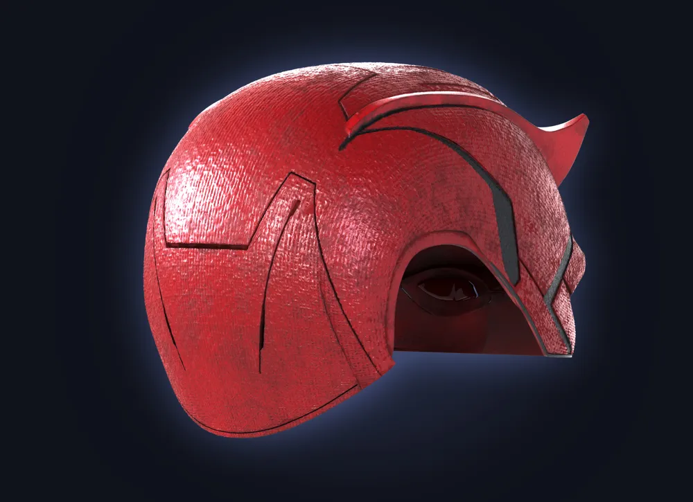 Daredevil Born Again cowl mask helmet Matt Murdock - Free 3D Print ...