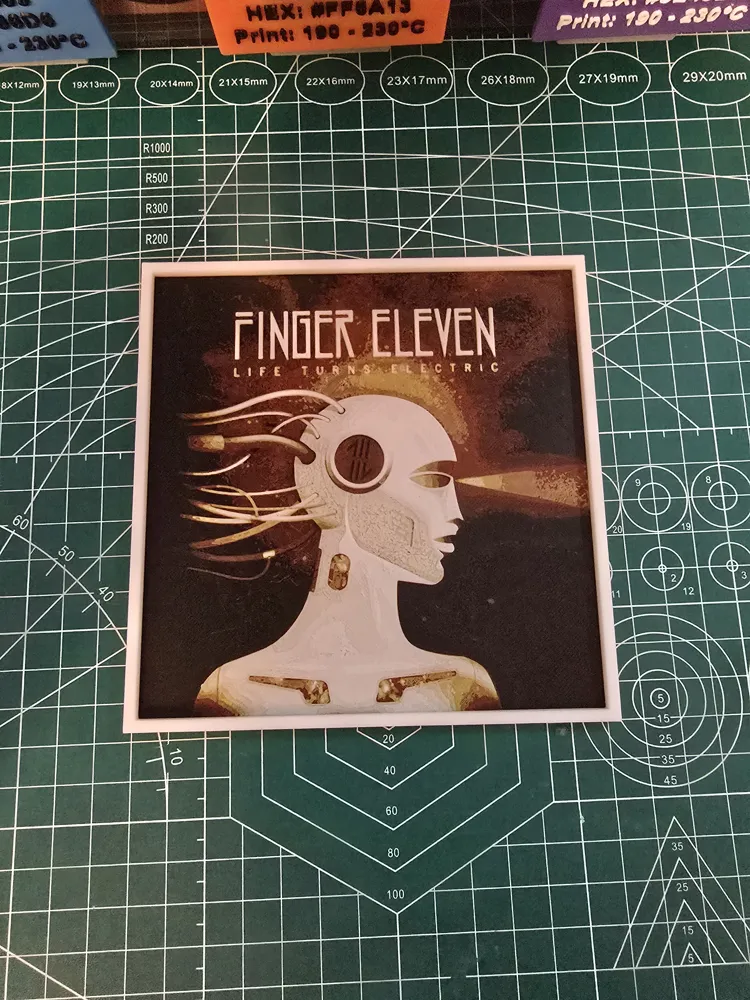 Finger Eleven "Life Turns Electric" Album Art by Lumpy3D MakerWorld ...