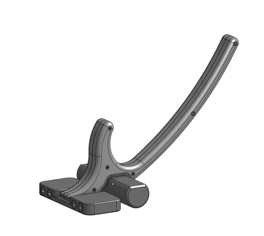 Hip Hook - Psoas and Iliacus muscle release tool - Free 3D Print Model ...