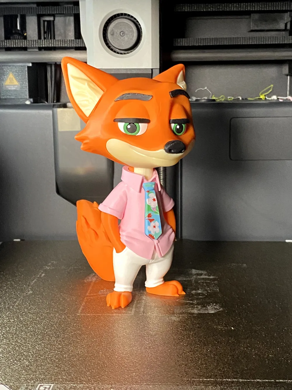 Zootopia Chibi Nick Multicolor (no supports, no AMS needed) - Free 3D ...