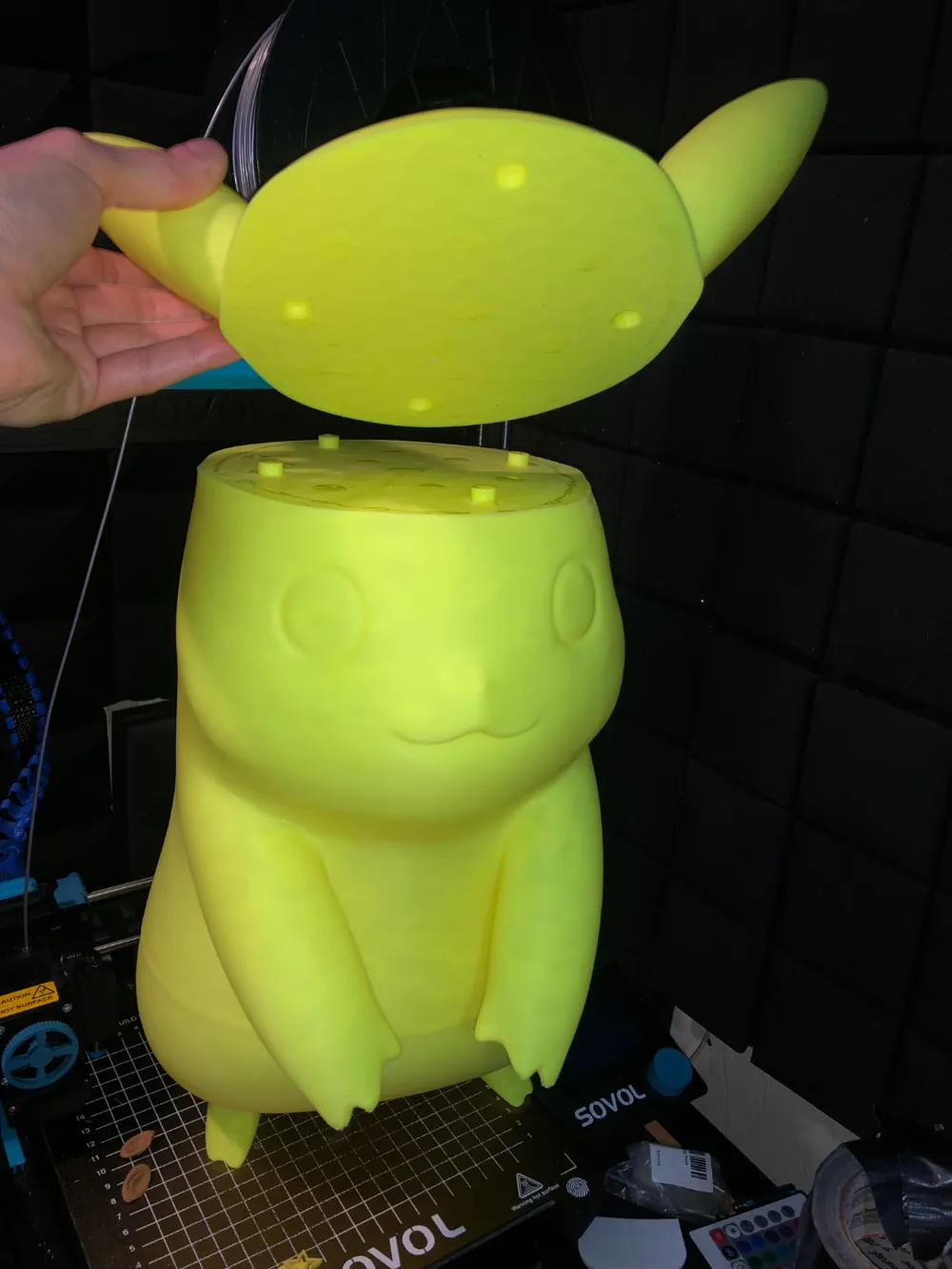 Life Sized Pikachu (Pokémon) by bonfiggy MakerWorld: Download Free 3D ...