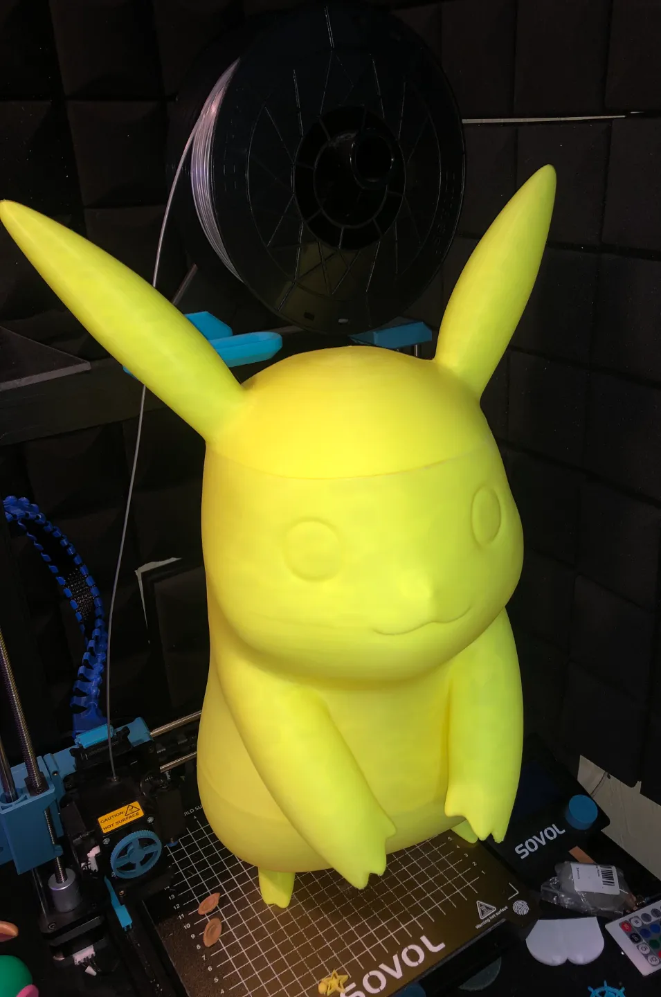 Life Sized Pikachu (Pokémon) - Free 3D Print Model - MakerWorld