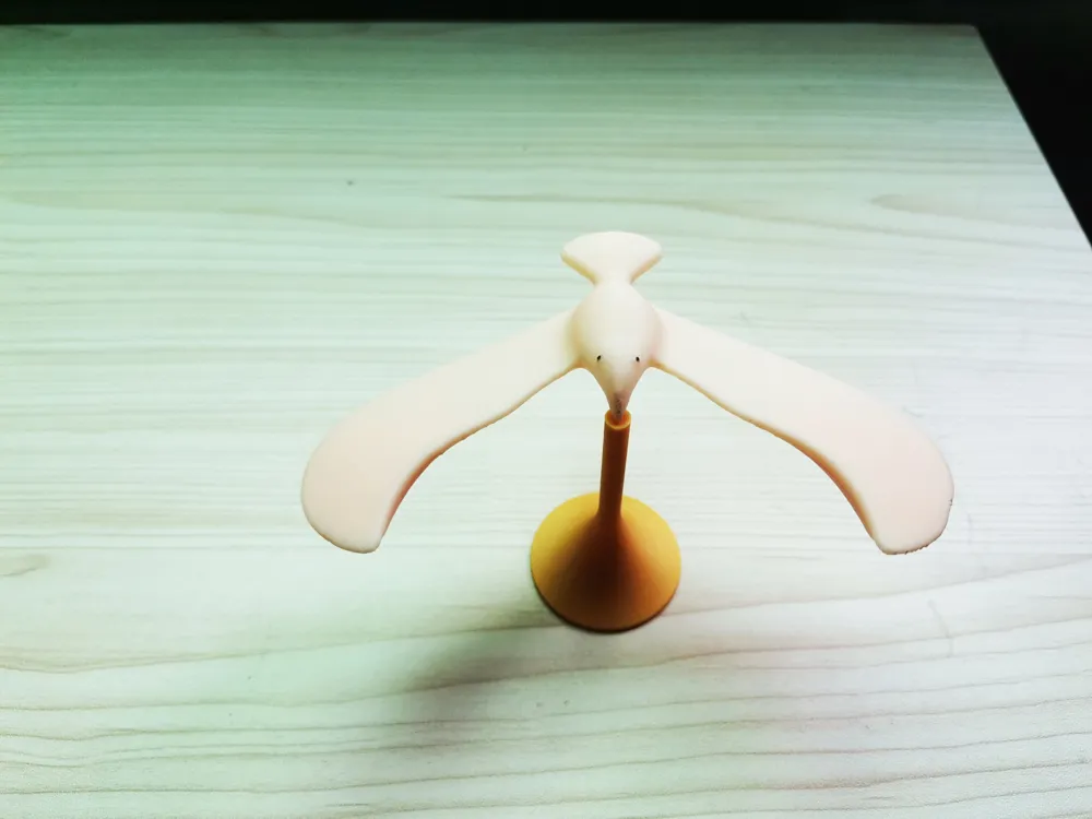 Balancing Eagle Balancing Bird Wobble Toy - Free 3D Print Model ...