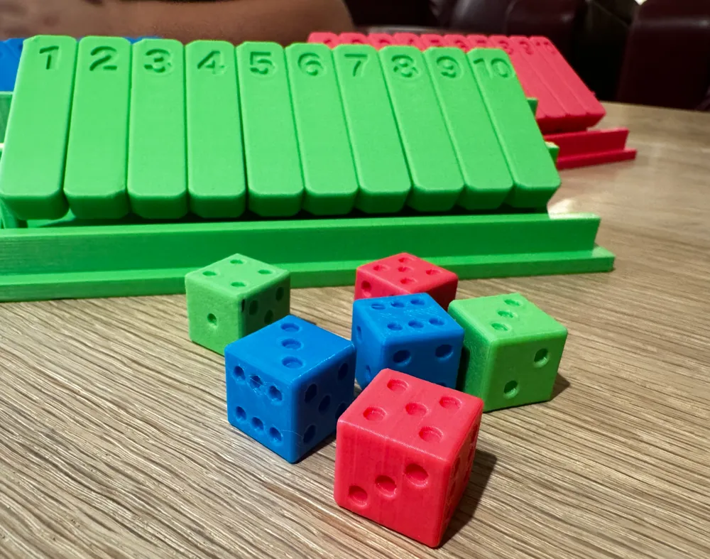 Shut the Box + Jenga by Steph&Barry - MakerWorld