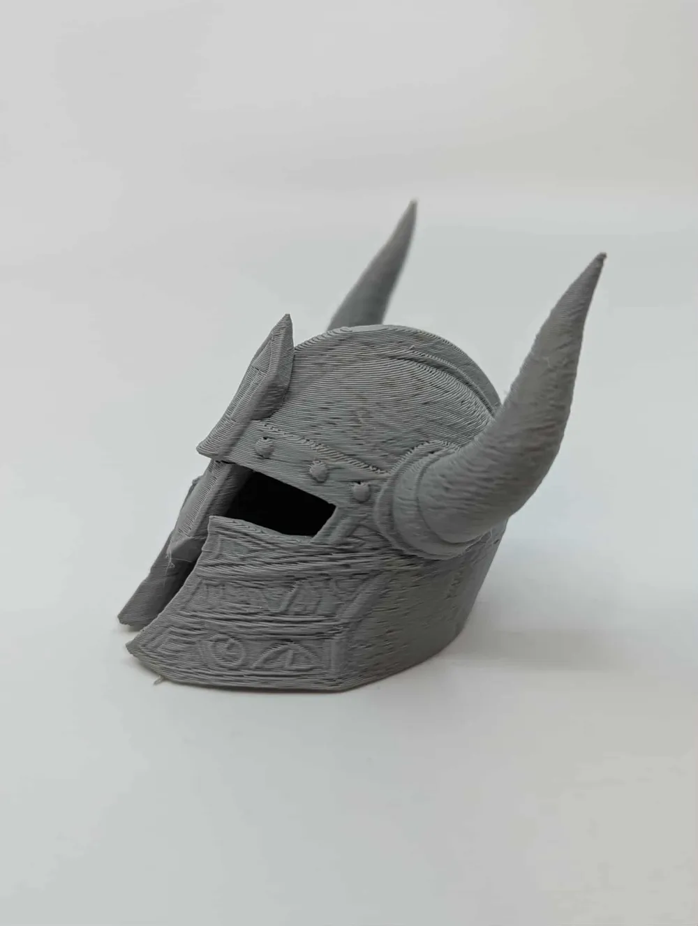 Viking Warrior Helmet Hide - Free 3D Print Model - MakerWorld