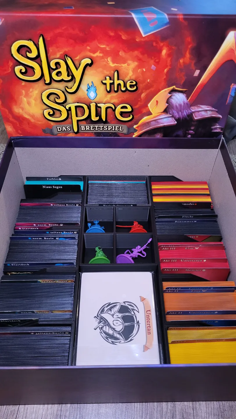 Slay the Spire Boardgame Inlay by Art Design. 3D - MakerWorld