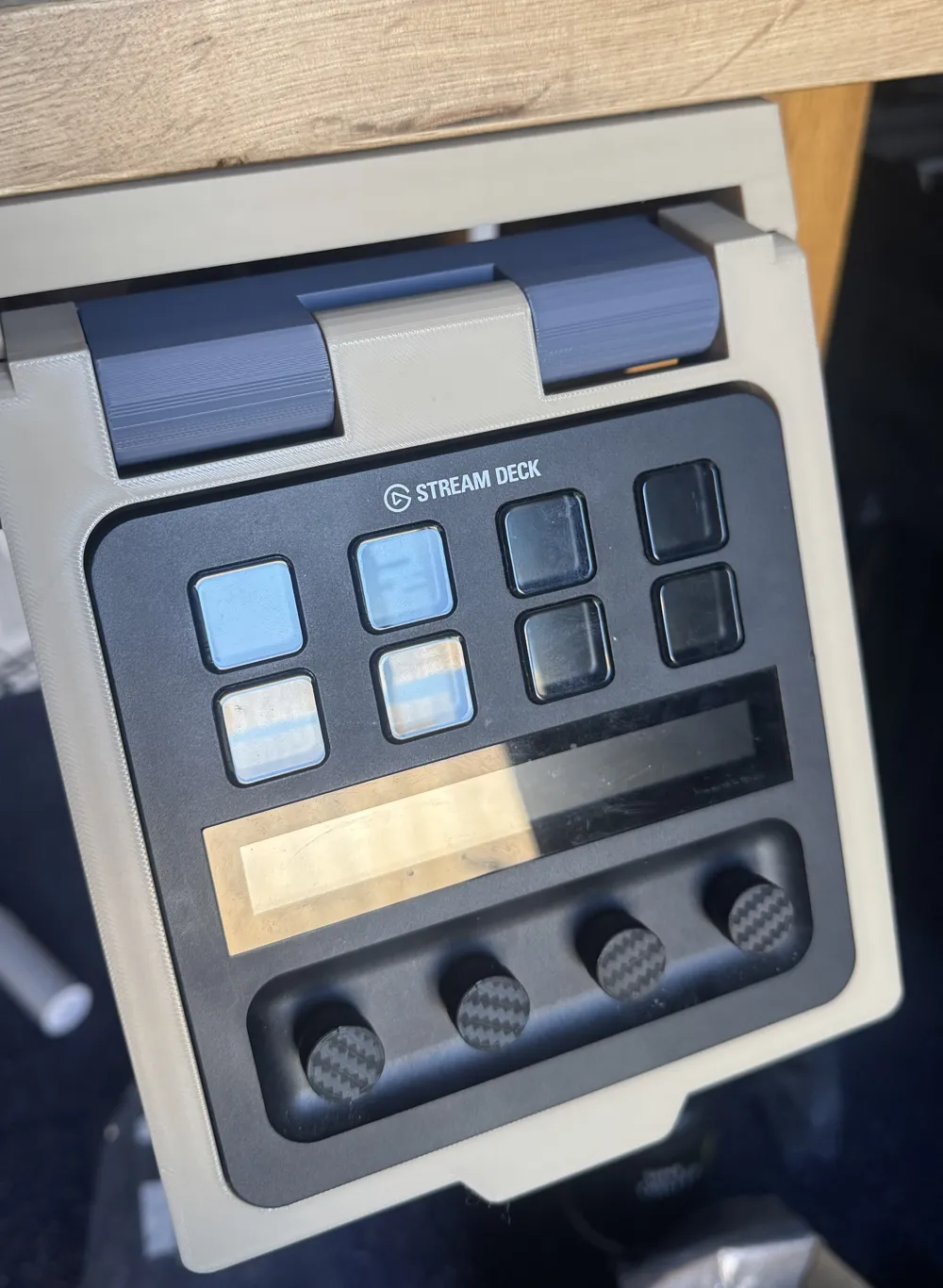 Stream Deck + Slim Under Desk Mount Sliding Remixed by Jimmer ...