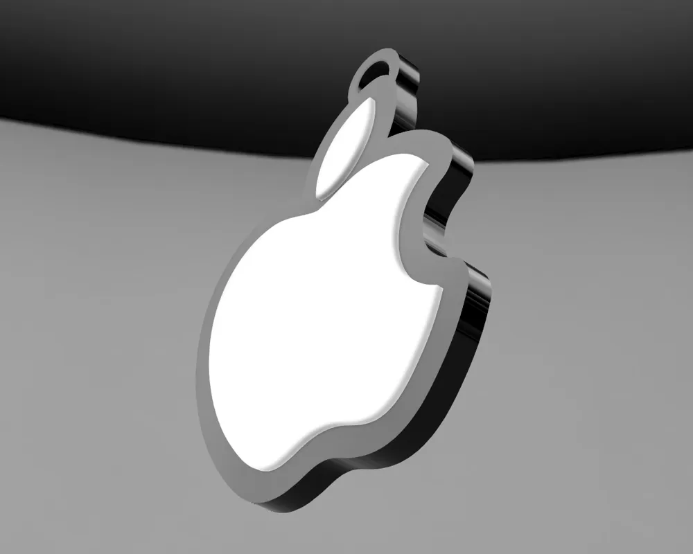 Keychain Apple by Magic Studio 3D - MakerWorld