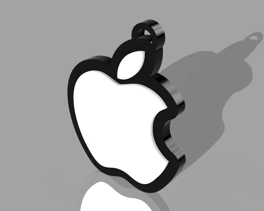 Keychain Apple by Magic Studio 3D - MakerWorld
