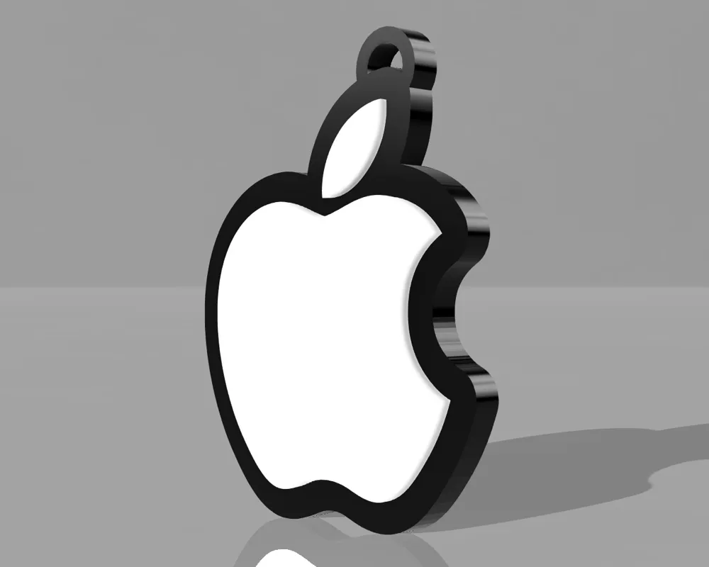 Keychain Apple by Magic Studio 3D - MakerWorld