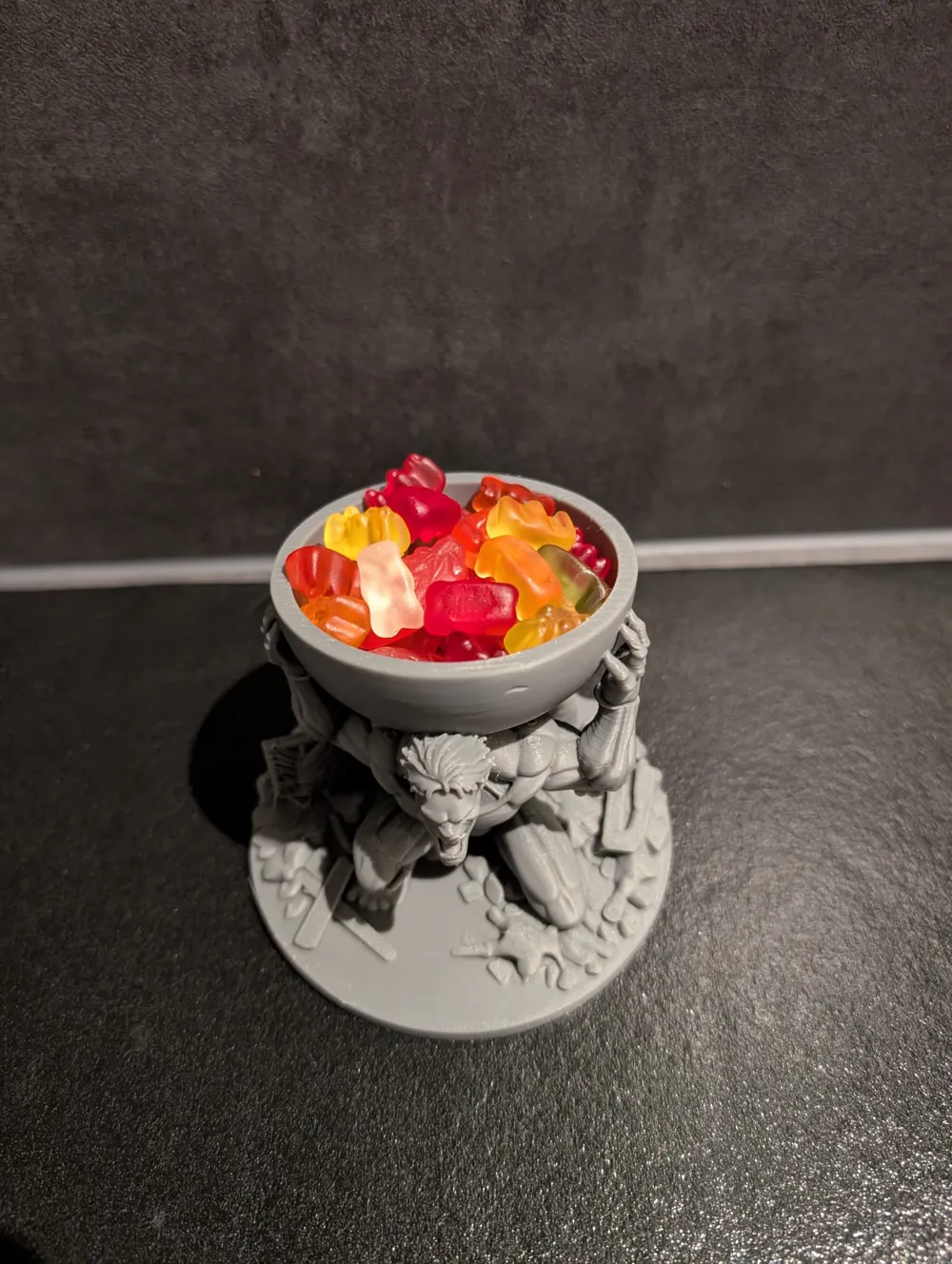 Attack Titan Candy Bowl - Free 3D Print Model - MakerWorld