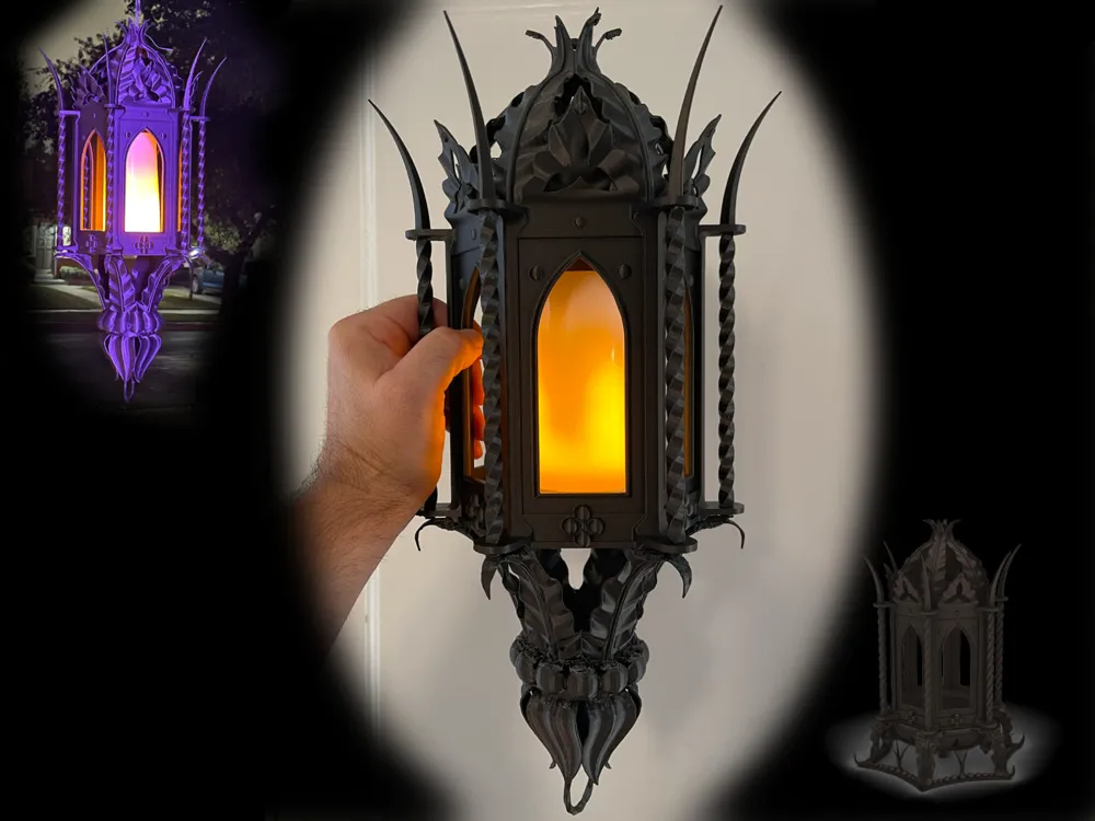 Gothic Lantern by Sam_Page MakerWorld: Download Free 3D Models