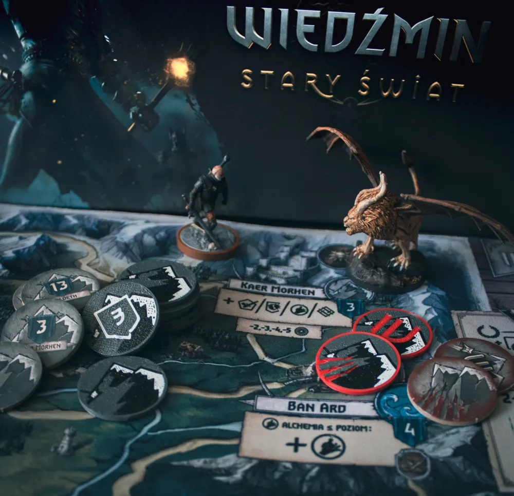 Witcher old world Trail tokens replacement by JM_3DPrints - MakerWorld