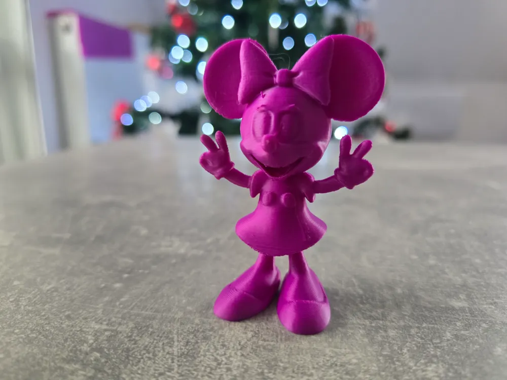 Minnie Mouse - Free 3D Print Model - MakerWorld