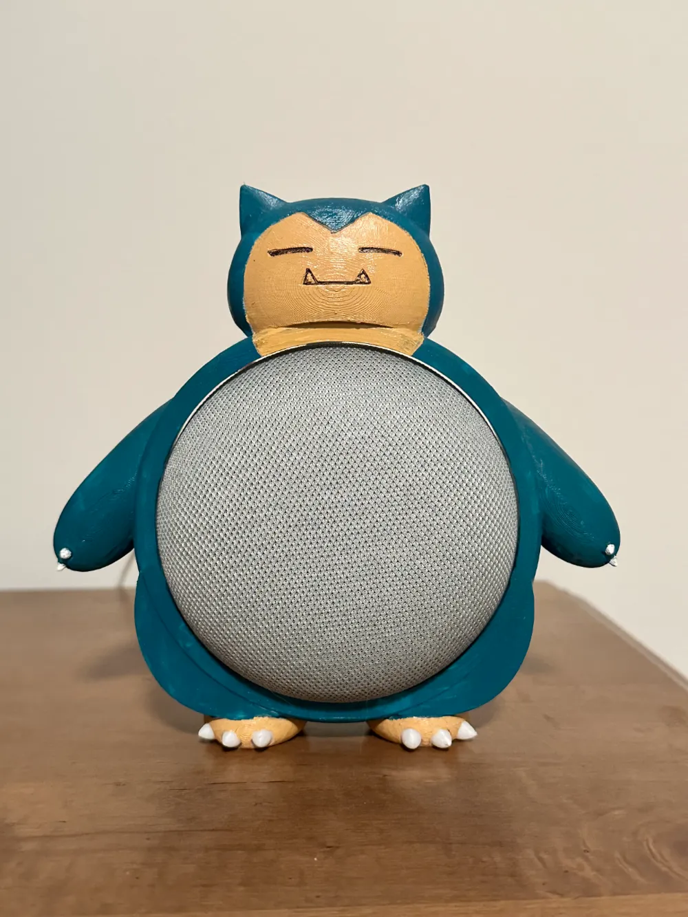 Snorlax google home Remixed by CptObvious - MakerWorld