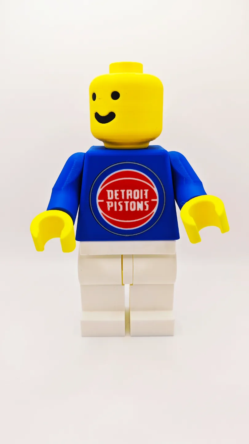 NBA Brick Man - Detroit Pistons (500%) by P78 MakerWorld: Download Free ...