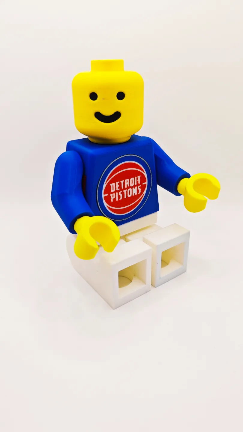 NBA Brick Man - Detroit Pistons (500%) by P78 MakerWorld: Download Free ...