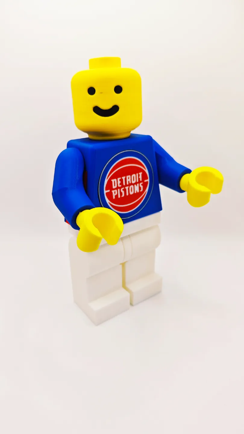 NBA Brick Man - Detroit Pistons (500%) by P78 MakerWorld: Download Free ...