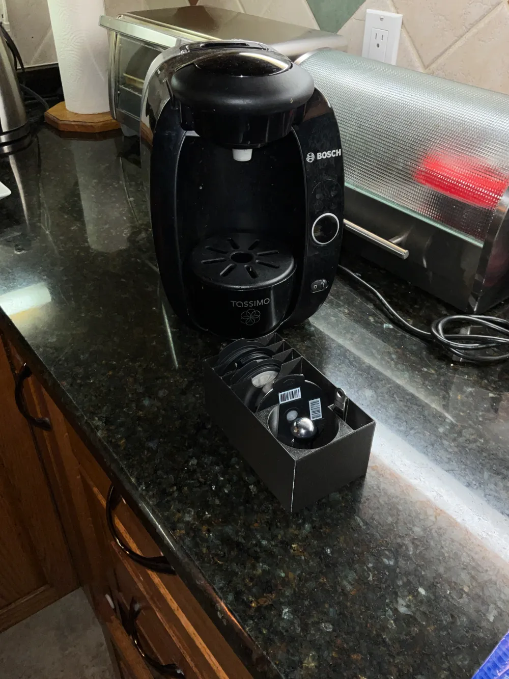 Tassimo Organizer - Reusable Pods, Brush, Press by Anthony Makes 3D ...