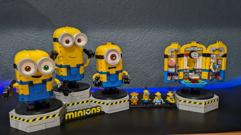 Minion Brick Display Set by Kevin MakerWorld: Download Free 3D Models
