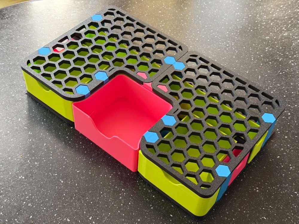 Modular Desk Laptop Riser - With 7 Compartments by Eternity Labs ...