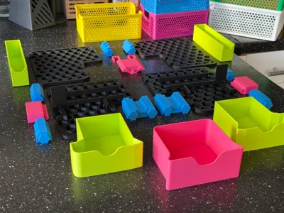 Modular Desk Laptop Riser - With 7 Compartments by Eternity Labs ...