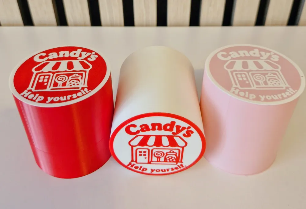 Prank Candy Tub Poop Emoji Clicky Fidget - Free 3D Print Model - MakerWorld