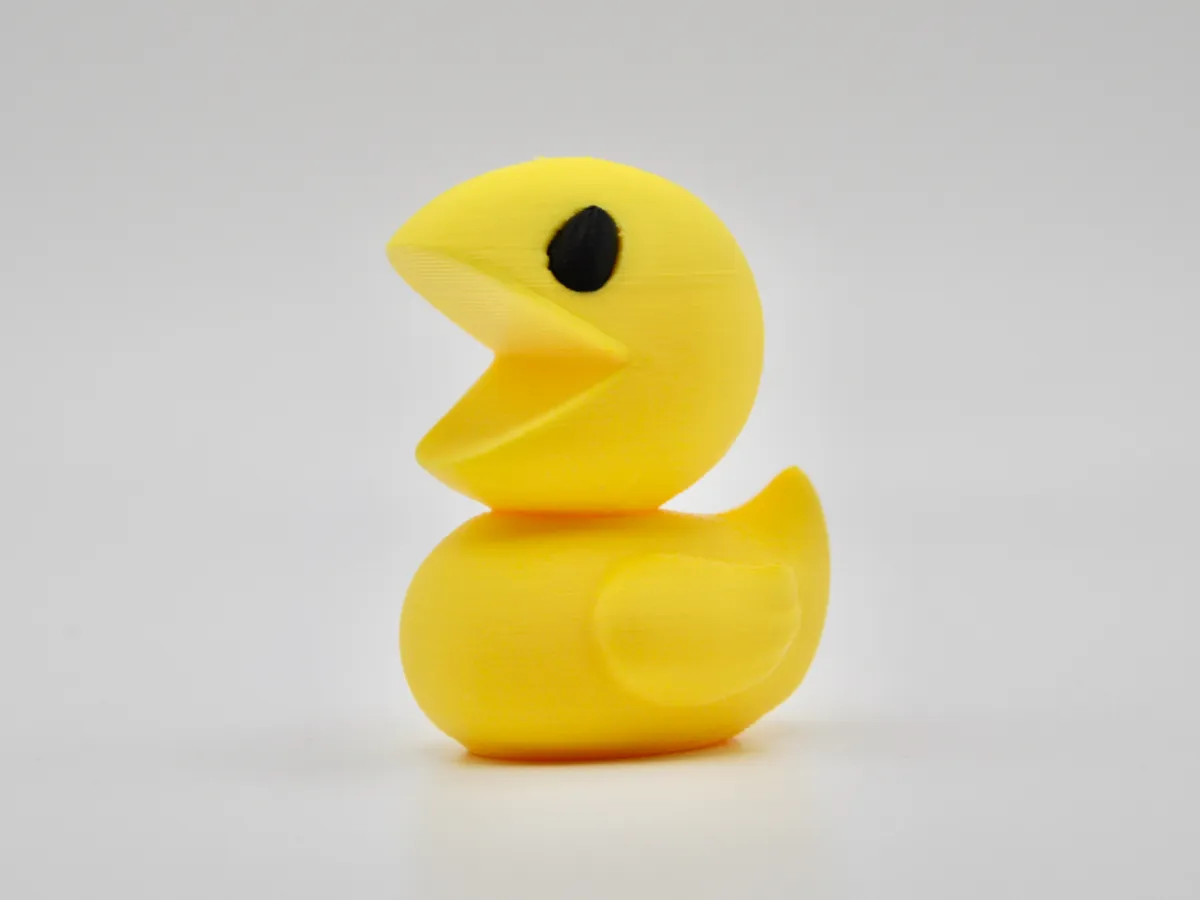 Pac Man Duck - Free 3D Print Model - MakerWorld