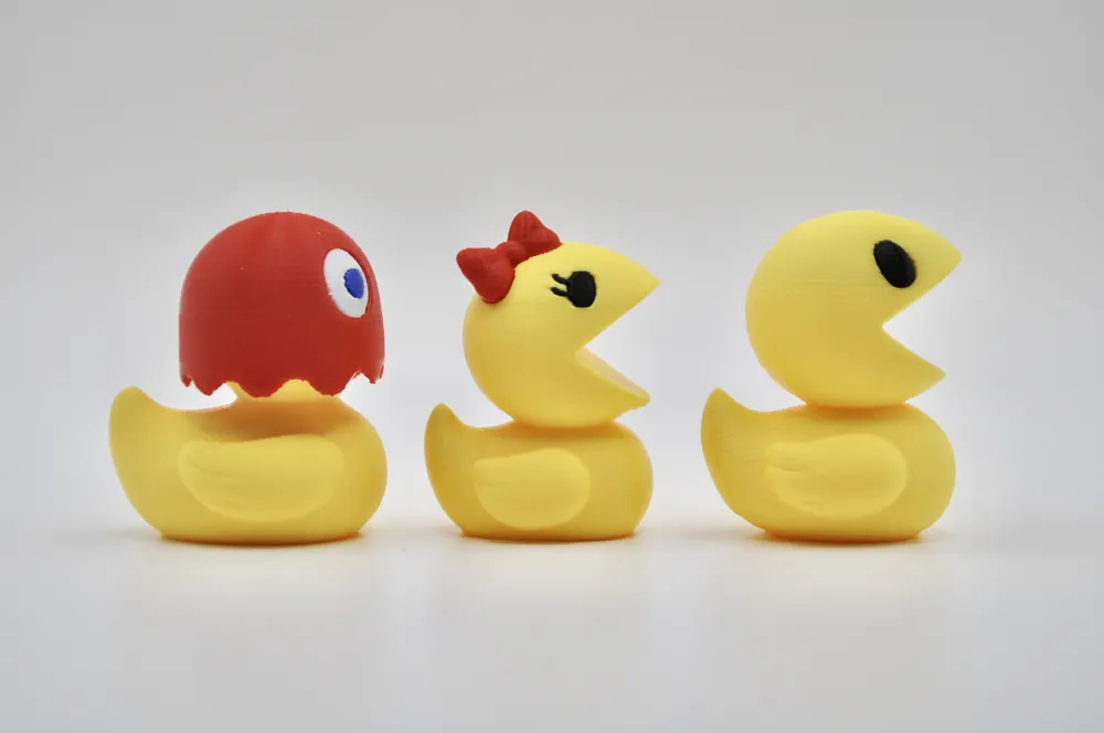 Pac Man Duck - Free 3D Print Model - MakerWorld
