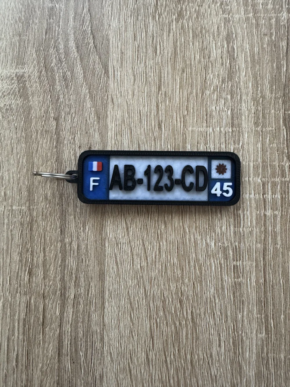 French License Plate - Free 3D Print Model - MakerWorld
