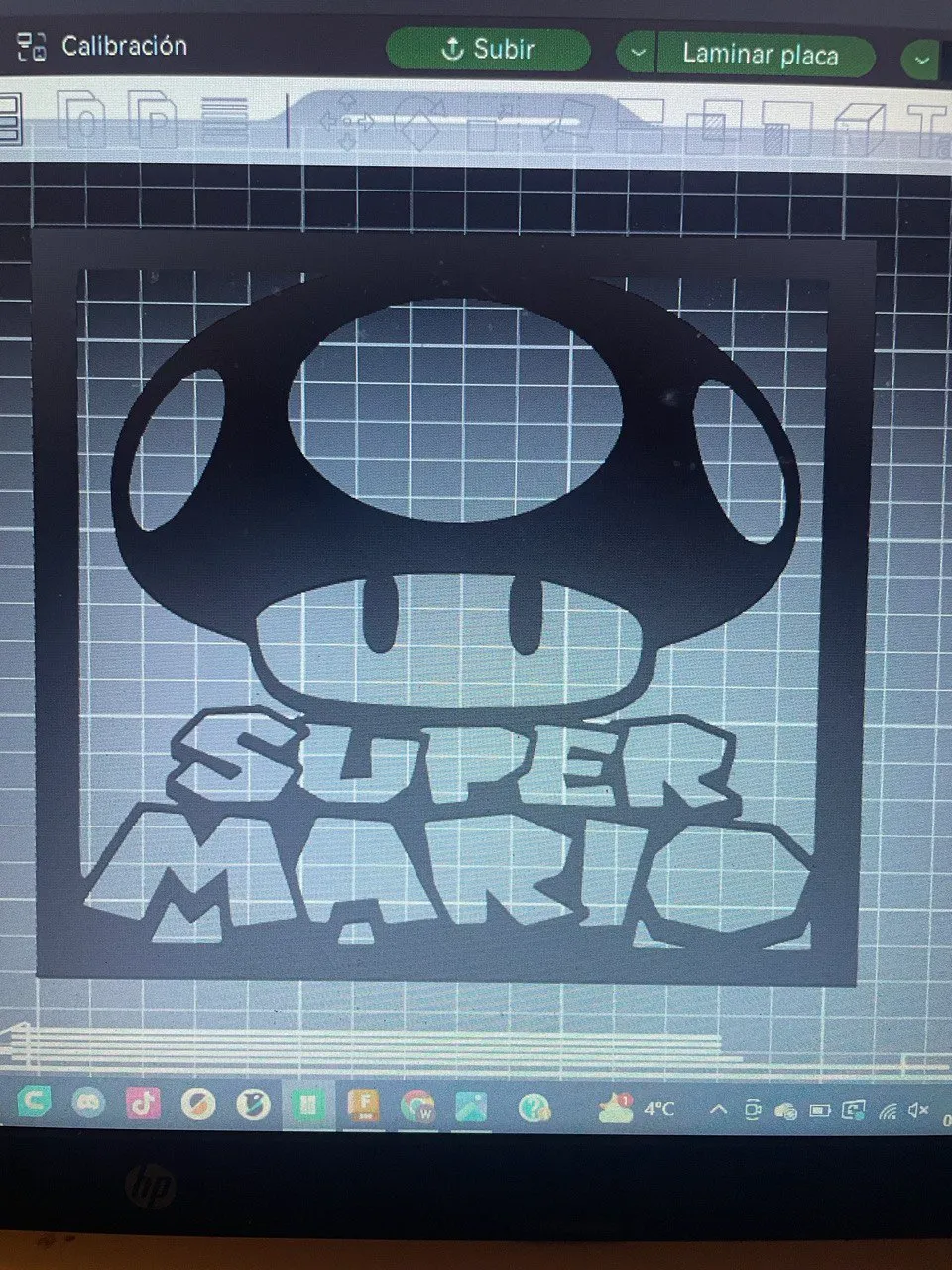 cuadro vectorizado seta super mario by worldcat3d - MakerWorld