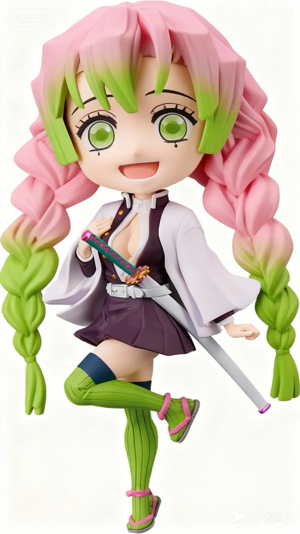 Chibi Love Hashira Mitsuri Kanroji - Demon Slayer - Free 3D Print Model ...