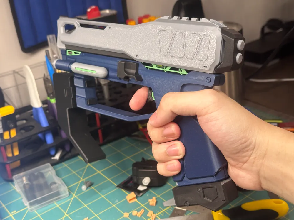 Sci-fi Magic Pistol by iGniSPY MakerWorld: Download Free 3D Models