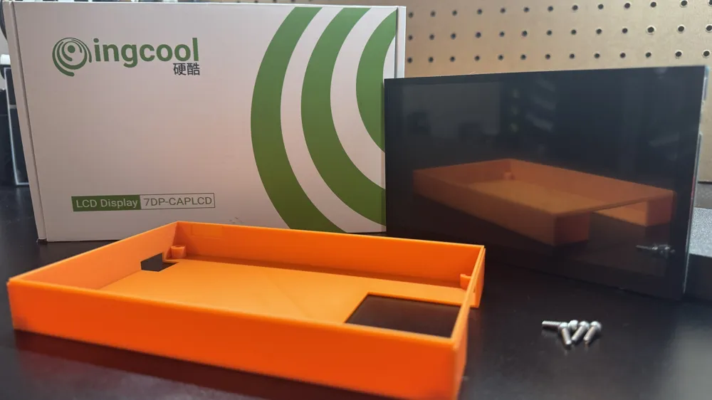 Ingcool 7" HDMI Touchscreen Display Case - Free 3D Print Model - MakerWorld