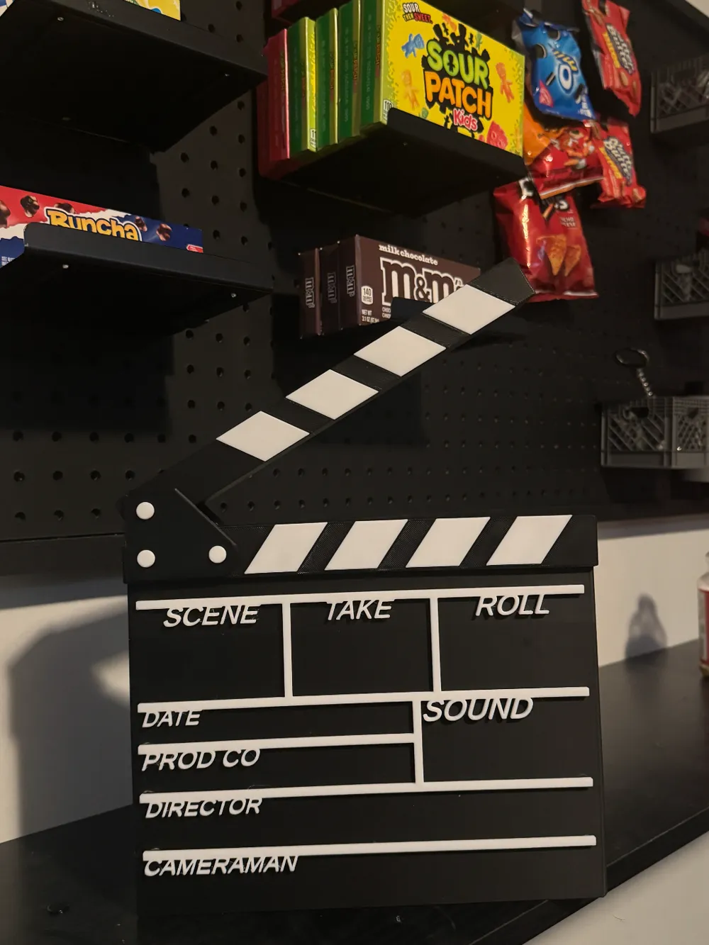 Full Size Functional Clapper Board - Free 3D Print Model - MakerWorld
