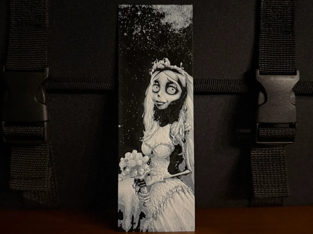 Corpse Bride Bookmark: Emily by Dani García MakerWorld: Download Free 3D Models