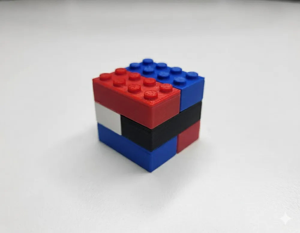 Legos-compatible 2x4 - Free 3D Print Model - MakerWorld