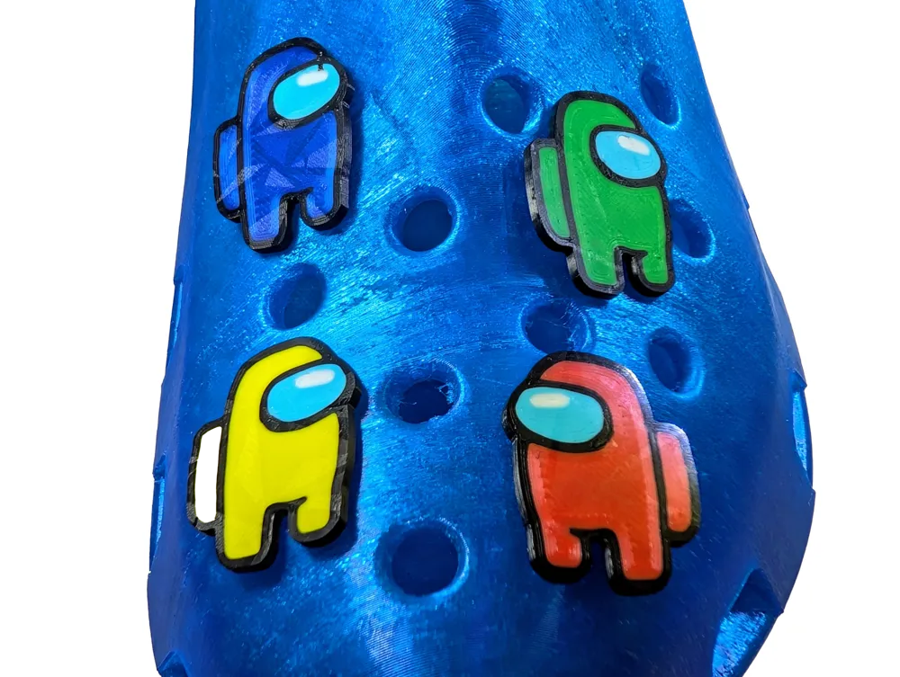 Among Us Crew Members Croc Shoe Charms (Jibbitz) by sidbarret007 ...
