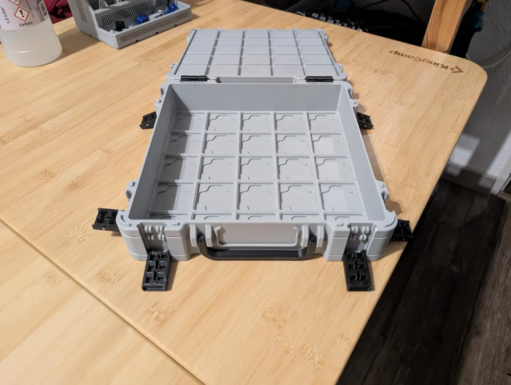 5x5 Gridfinity Box by Pred with Handle Remixed by Ib4neZ MakerWorld: Download Free 3D Models