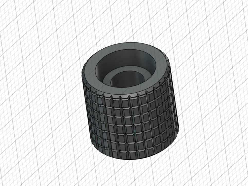 Potentiometer Knob knurled square by jworks MakerWorld: Download Free ...