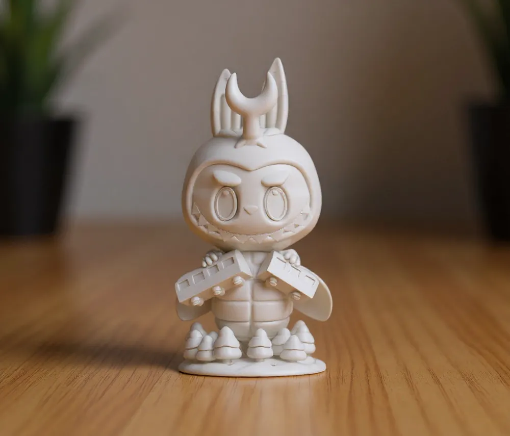 Labubu Warrior Bunny 3D Model – Pop Mart Figure by profus MakerWorld ...