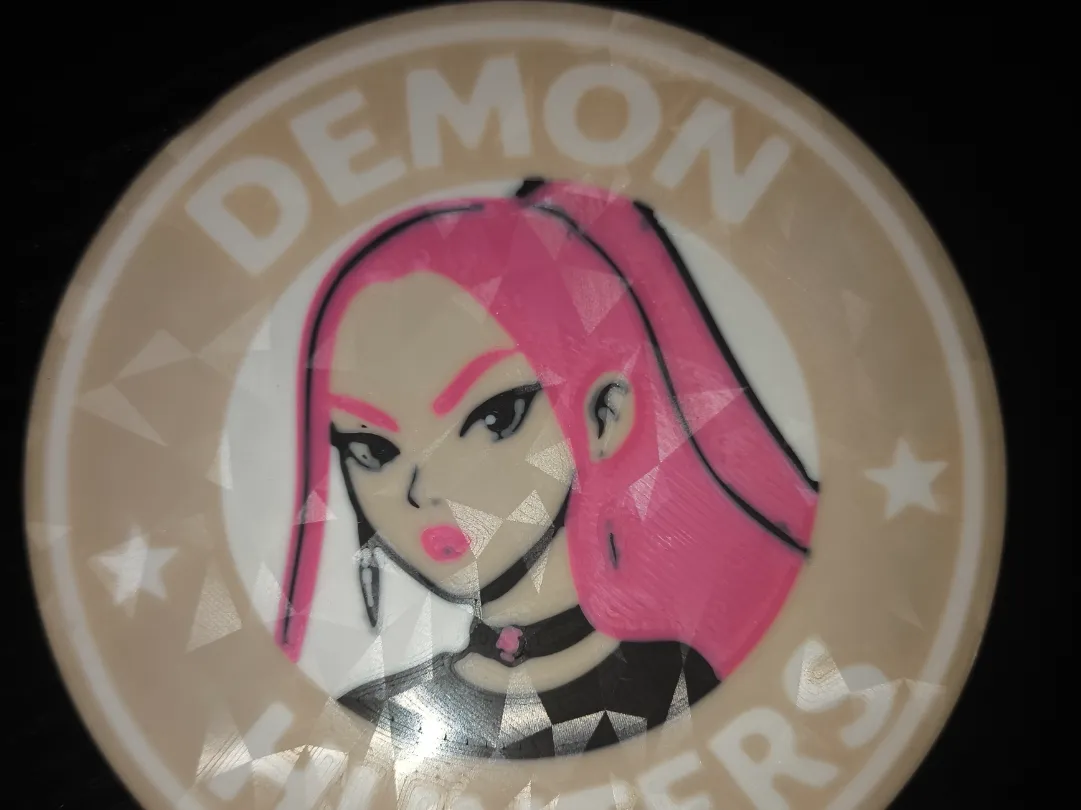 Demon Hunters Mira Coaster Starbucks Style - Free 3D Print Model ...